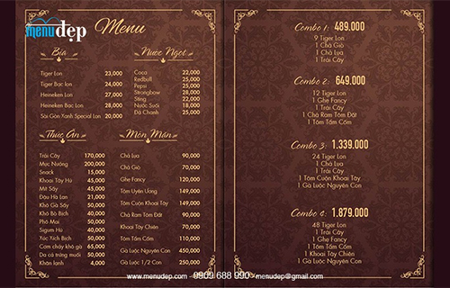 Gợi Ý Menu Bida Chuyên Nghiệp Cho Quán Cà Phê Bida